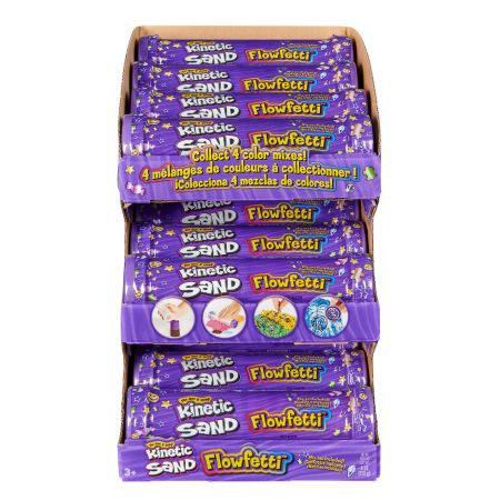 Kinetic Sand Sparkly Flowfetti Sand Tube 1 Pc 3+ Years - Makhsoom