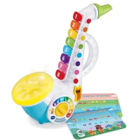 Vtech Magic Light Saxophone French Version 2+ Years - Makhsoom