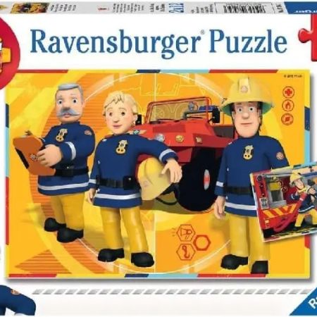 Ravensburger Fireman Sam Puzzle 2 x12 Pcs 3+ Years - Makhsoom