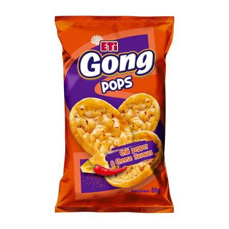Eti Box of Gong Spicy Cheese 10 Pcs - 80 g - Makhsoom