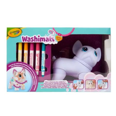 Crayola Washimals Color And Wash Adorable Jumbo Pets 3+ Years - Makhsoom