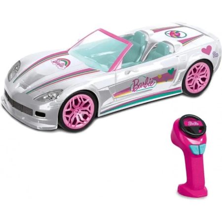 Mondo R/C Barbie Dream Car Silver Chrome Version 3+ Years - Makhsoom