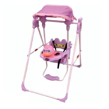 Foldable Swing Duck Shape For Toddlers 88 x 32 x 136 cm 1+ Years - Makhsoom