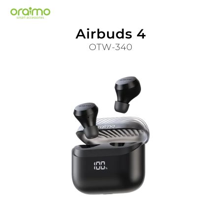 Oraimo TWS Earphone OTW-340 Phantom Black - Makhsoom
