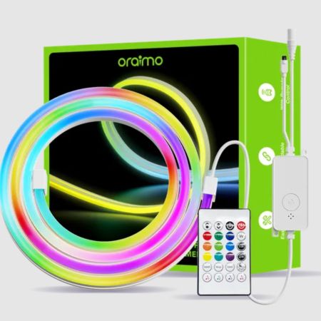 Oraimo OSH-LSSH01 SmartStripLights Colorful Smart Strip Lights White ...