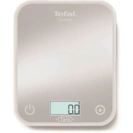 Tefal Optiss Kitchen Scale - Silver, Tare Function, On/Off Button - 5 ...