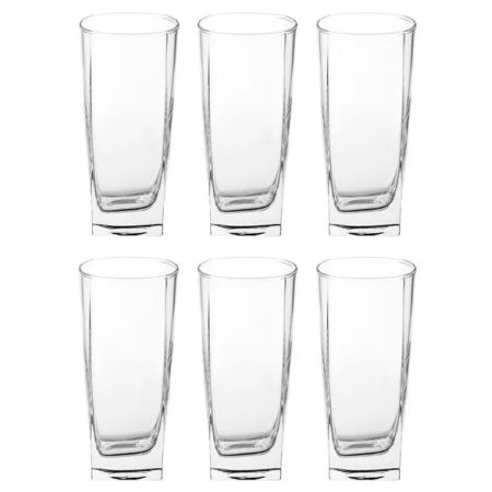Luminarc Sterling Elegant Design Durable Glass Tumbler Clear 330 ml Set ...