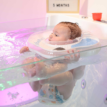 60 min Hydrotherapy & Baby Massage Session & More - Makhsoom