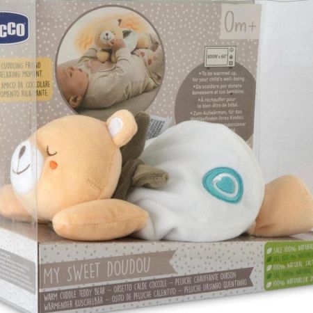 Chicco Warm Cuddle Bear Plush 0+ Months - Makhsoom