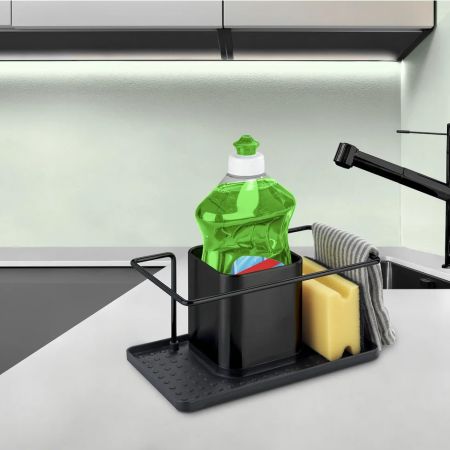 Wenko Sink Organiser - Stainless Steel - Makhsoom