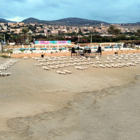 Mohanad Zaiter Beach Party in Sea Side Sunbeds Section With 2 Free ...