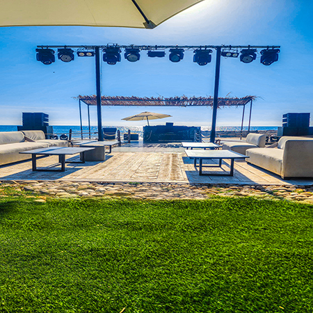 Mohanad Zaiter Beach Party in Sea Side Sunbeds Section With 2 Free ...