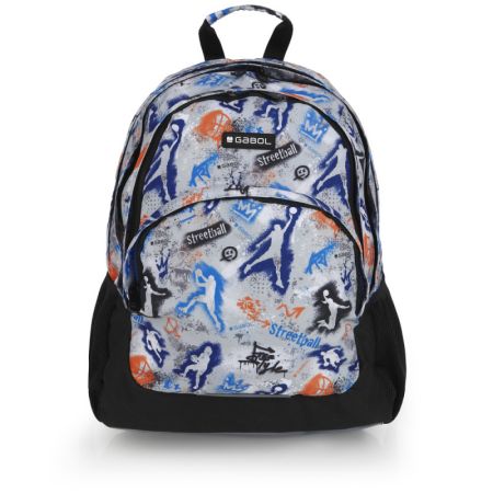Gabol Backpack 3 Part Freedom Kids Grey - 32 x 44 x 18 cm - Makhsoom