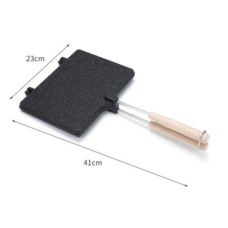 Nonstick Double Sided Hand Sandwich Maker - Makhsoom