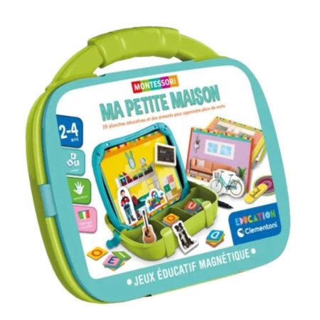 Clementoni Magnetic Case My House French Version - 2+ Years - Makhsoom