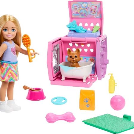 Barbie Club Chelsea And Pet Playset - 3+ Years - Makhsoom