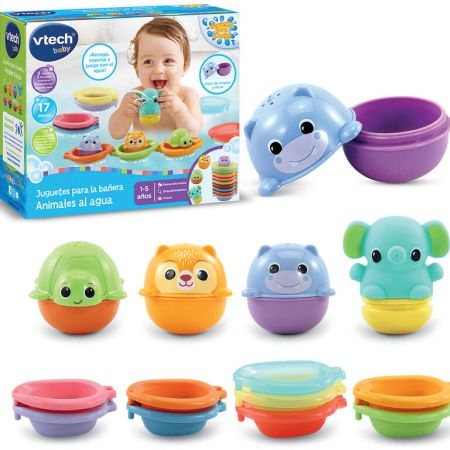 Vtech Stack & Splash Bathtime Boats - 0+ Months - Makhsoom
