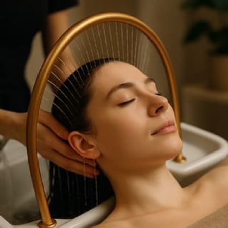 40 min Japanese Head Massage & Hair Spa Treatment - Makhsoom