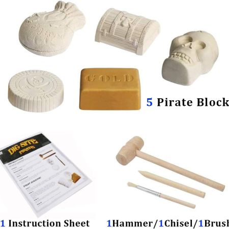 Pirate Treasure Dig Kit 6+ Years - Makhsoom