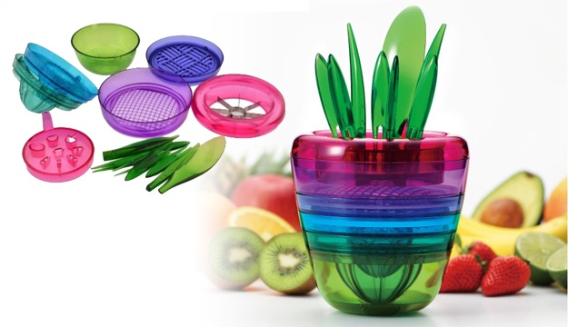 50% Off 10-pc Fruits Plant Multi-functional Kitchen Tool Set (Only $16 ...