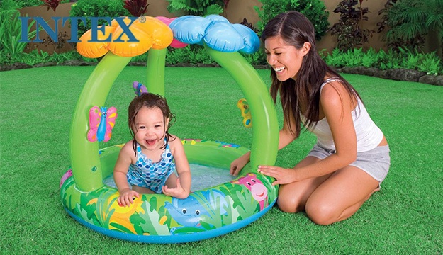 52% Off Intex Jungle Flower Baby Pool (Only $11 instead of $23) - Makhsoom