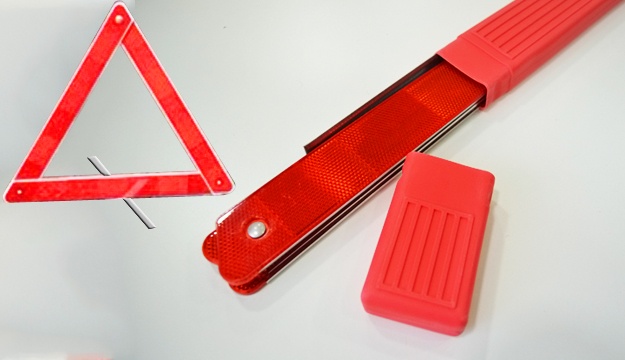 50% Off Safety Warning Triangle With Red Plastic Cover (Only $5 instead ...