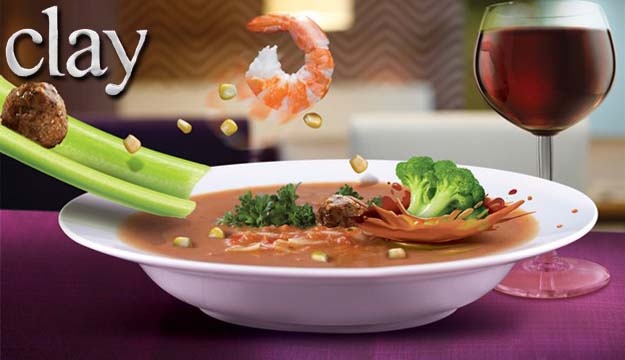 50% Off Food & Beverage at Clay Lounge & Restaurant, Cornet Chehwan ...