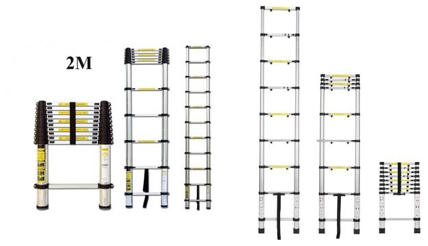 33% Off Telescopic Ladder 2 Meters (Only $80 instead $120) - Makhsoom