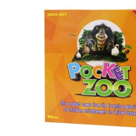 32% Off 96-Pcs Pocket Zoo (Only $15 instead of $22) - Makhsoom