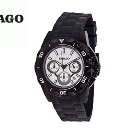30% Off Sebago Black Rubber Men's Watch - S9105A (Only $140 instead of ...