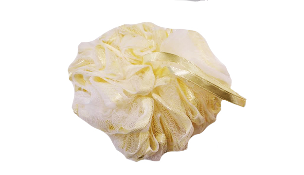 38% Off Loofah Poof - Pink (Only $2.5 instead of $4) - Makhsoom