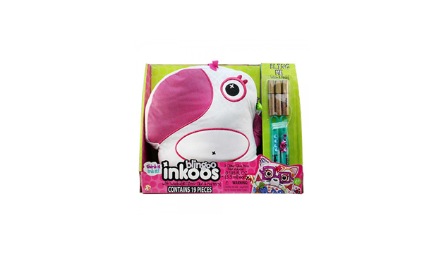 43% Off Inkoos Blingoo Plush with Gems, Washable Glitter Glue Pens ...