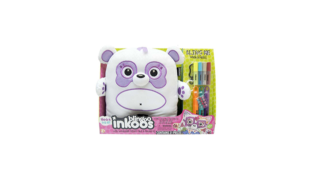 43% Off Inkoos Blingoo Plush with Gems, Washable Glitter Glue Pens ...
