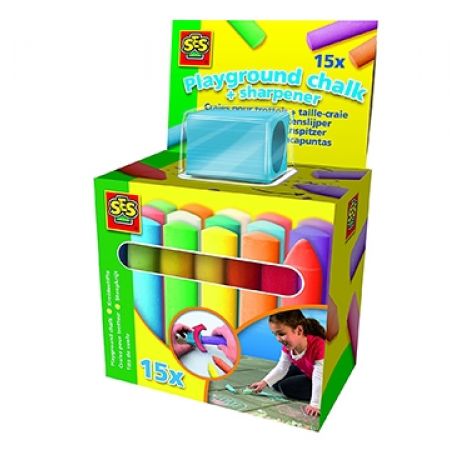 17% Off SES Playground Mega Chalk + Sharpener - 15 Pcs (Only $10 ...