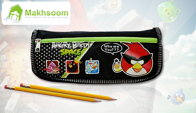 50% Off Angry Bird Pencil Case (Only $4 instead of $8) - Makhsoom