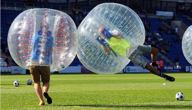 50% Off 30 min. Bubble Soccer For 12 from Extreme Fun Sports, Sin El ...