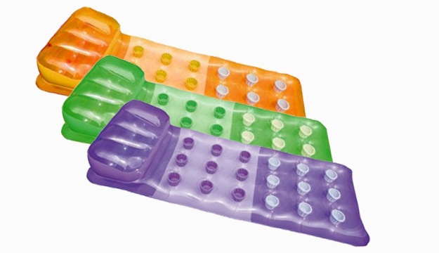 58% Off Green Intex Inflatable Pool Mattress (Only $10 instead of $24 ...