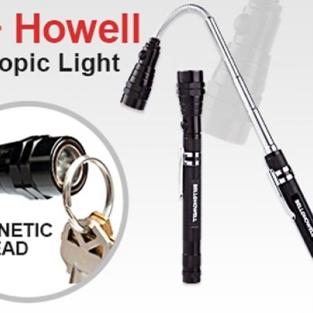 50% Off Bell + Howell Magnetic Telescopic 3 LED Flash Light Flexible ...