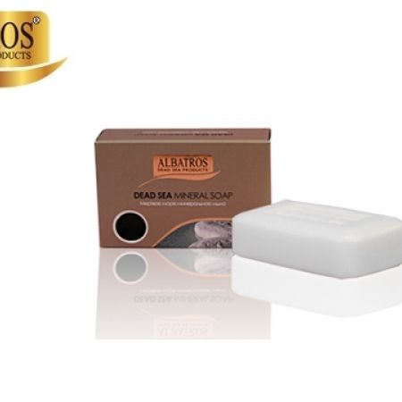 Albatros Dead Sea Mineral Soap For Face & Body 100 g - Makhsoom