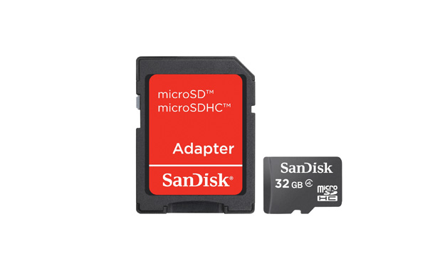 Sandisk MicroSDHC Mobile Flash Memory Card With SD Adapter - 16GB ...