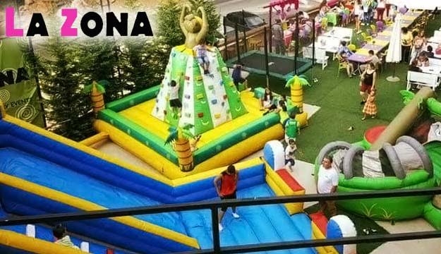 Kids Playground Entrance With Popcorn & Juice - Makhsoom