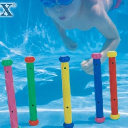 Intex Set Of Underwater Dive Fun Pool Sticks 6 Pcs - Makhsoom