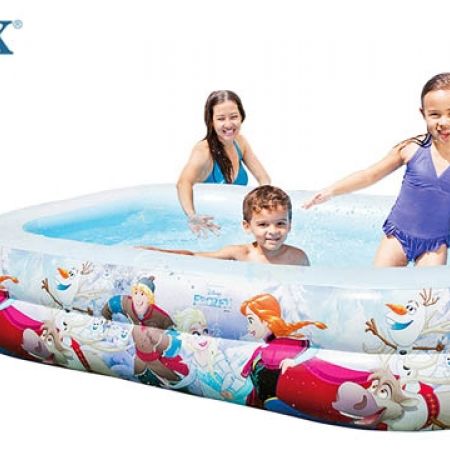 Intex Inflatable Frozen Swim Center Pool 262 x 175 x 56 cm - Makhsoom