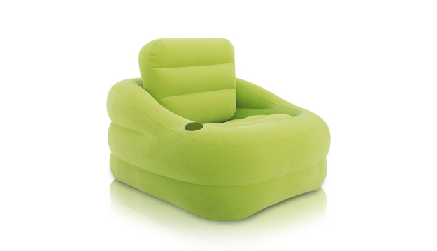 Intex Inflatable Lounge Chair 97 x 107 x 71 cm - Green - Makhsoom