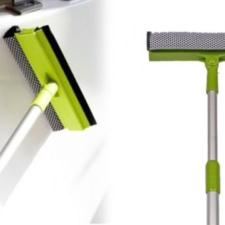 Adjustable Handle Double Sided Window Glass Wiper - Makhsoom