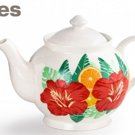 Stokes Colorful Porcelain Amazon Teapot 1.1 L - Makhsoom