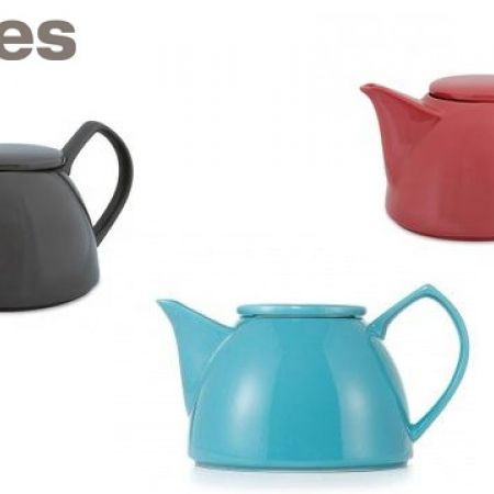 Stokes Funky Betty Retro Teapot With Stainless Steel Infuser 1 L - Blue ...