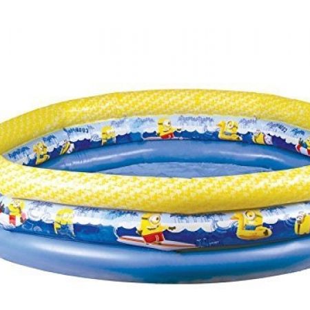 Despicable Me Inflatable Minions Paddling Pool 100 x 20 cm - Makhsoom