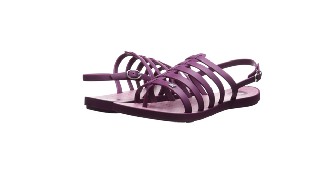 Zaxy Joy Slingback Gladiator Flat Sandals For Women - Black - Size: 37 ...