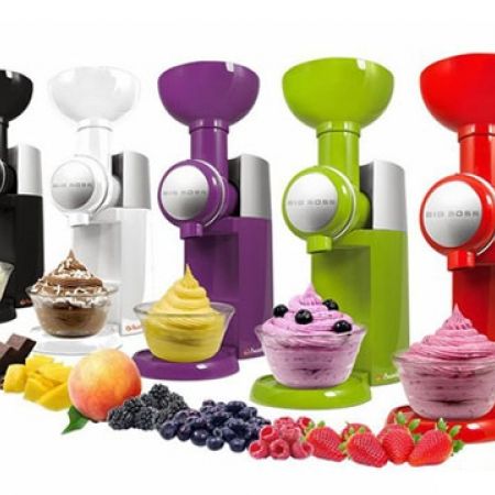 Big Boss Swirlio Frozen Fruit Dessert & Ice Cream Maker - Black - Makhsoom